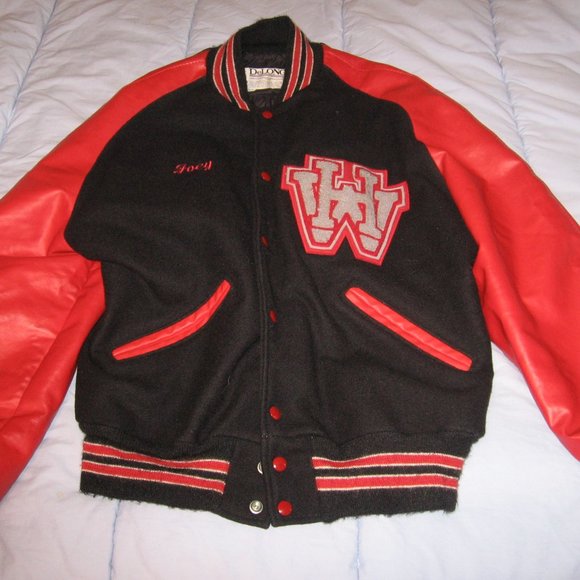 DeLong | Jackets & Coats | Vintage Wade Hampton Hs Letterman Jacket ...